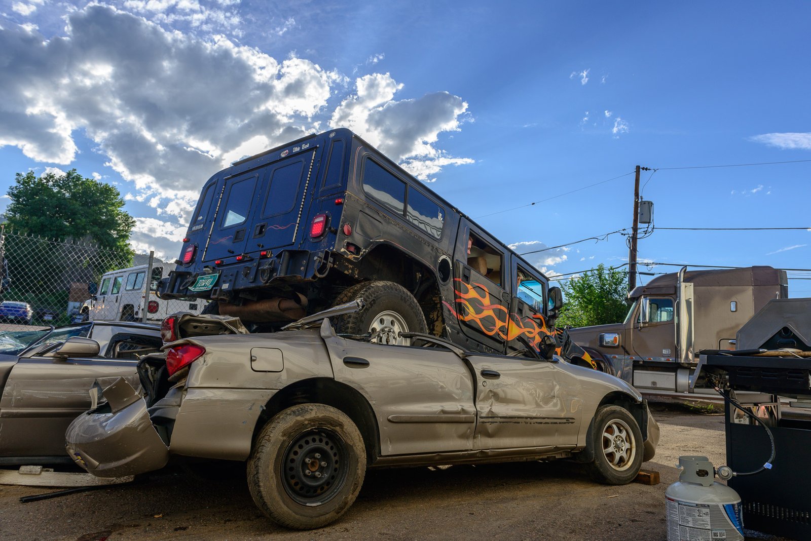 Big Dog Off-Road Car Crush